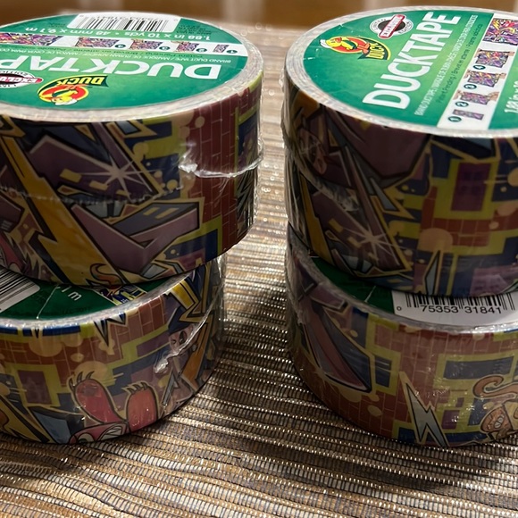 duck tape | Art | Duck Tape 4 Rolls Unopened | Poshmark